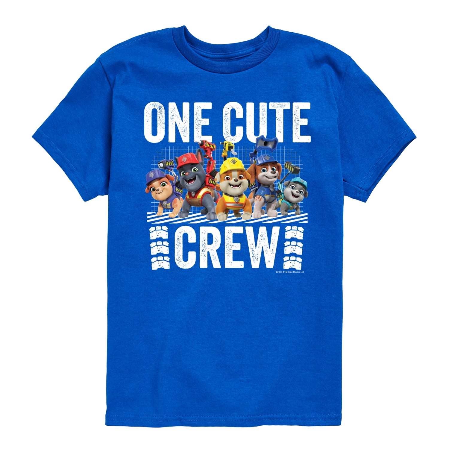 Paw Patrol - Rubble & Crew - One Cute Crew - Toddler & Youth Short ...