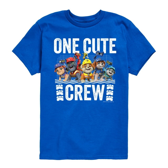 Paw Patrol - Rubble & Crew - One Cute Crew - Toddler & Youth Short ...