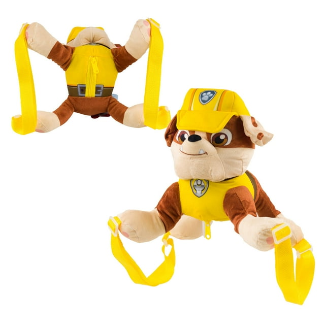 Paw Patrol Rubble Stuffed Animals & Plush Toys with Strap, 18 ...