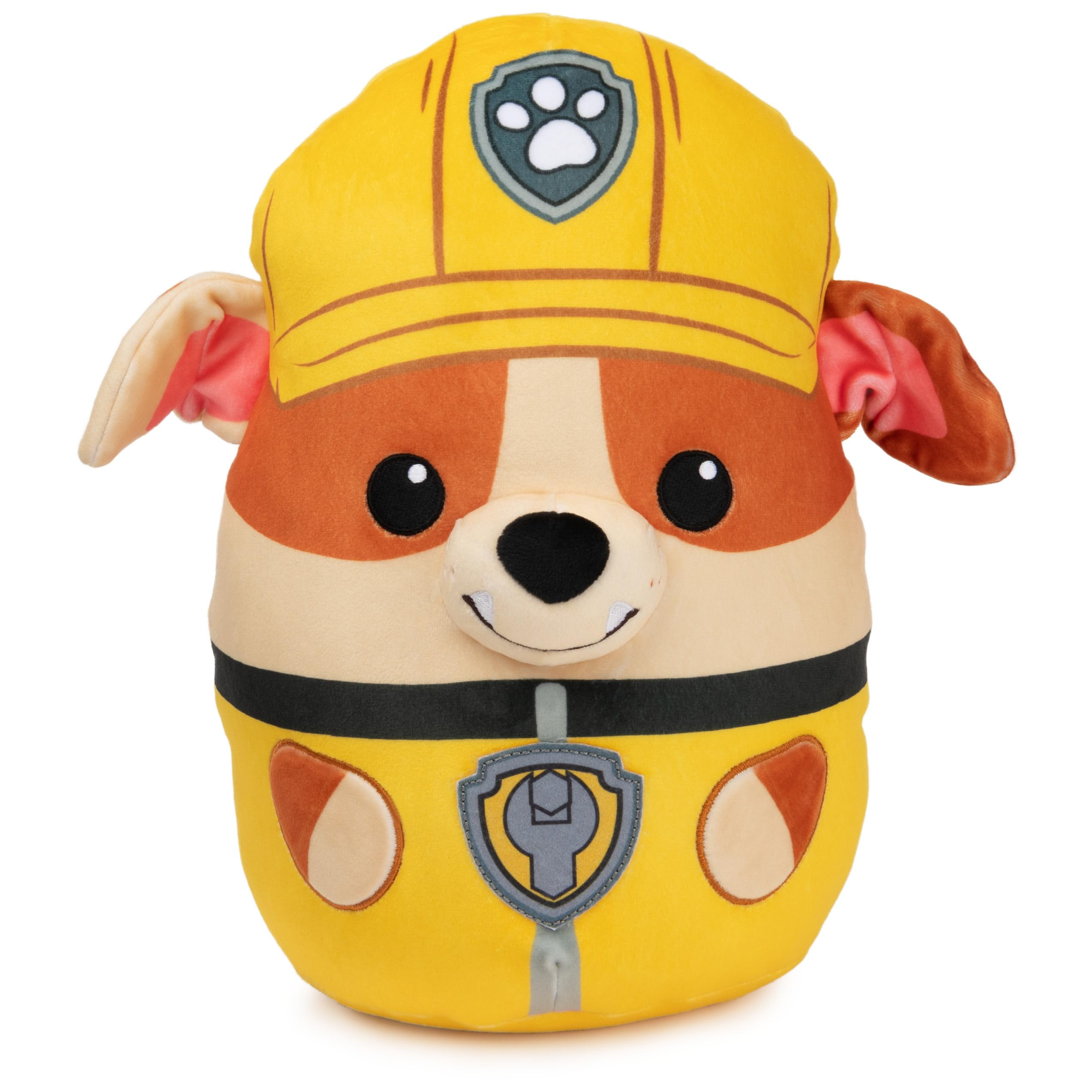 Paw Patrol Rubble Squish Plush, Official Toy from The Hit Cartoon ...