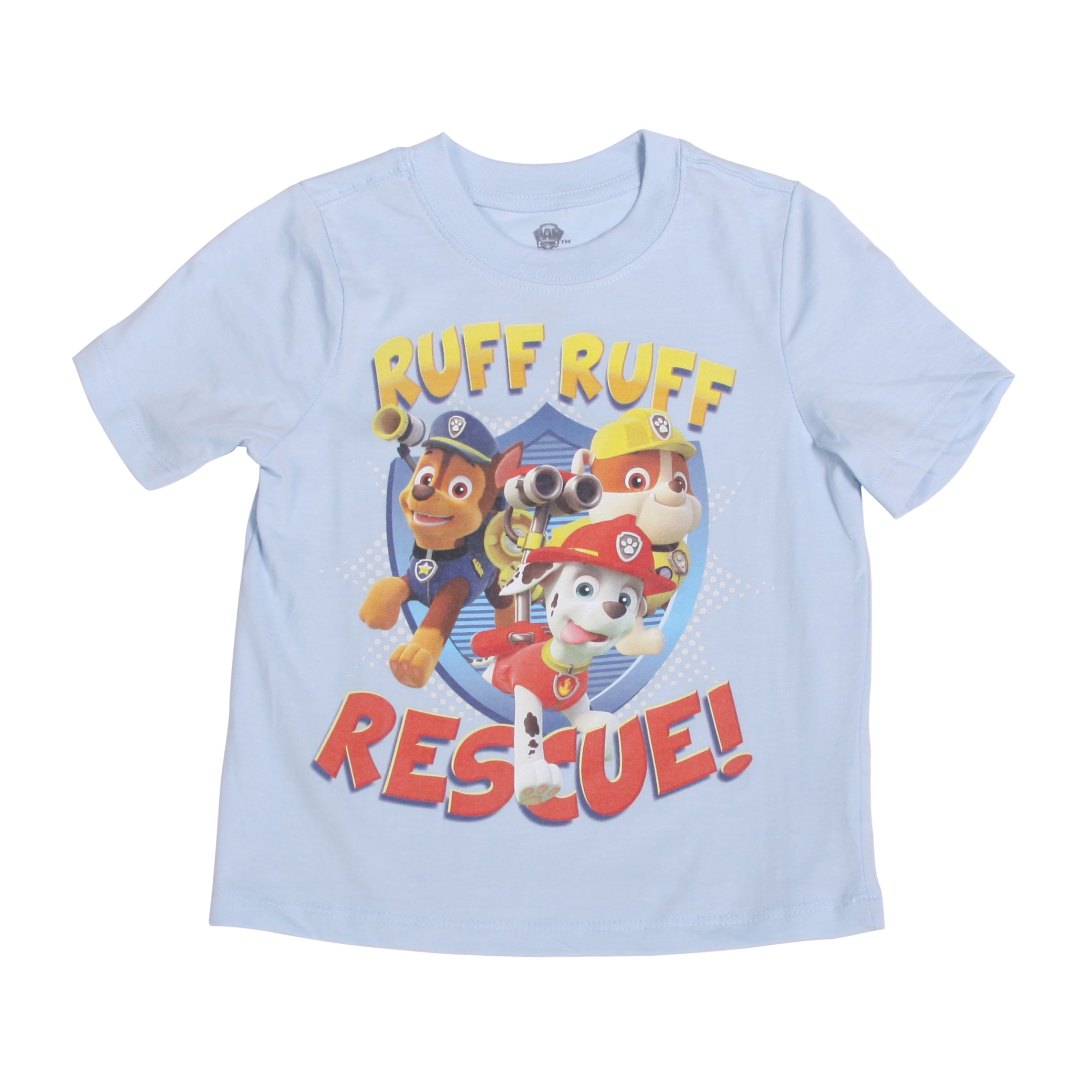 Paw Patrol Ruff Ruff Rescue Toddlers Short Sleeve - Walmart.com