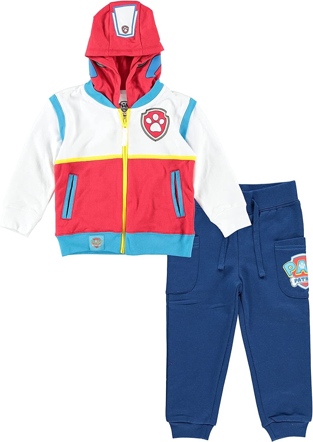 Brandclub - Paw Patrol Ryder Character Big Face 2 PACK Zip-up Hoodie ...