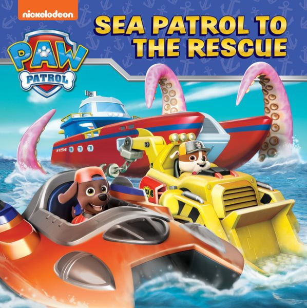 Pre-Owned Paw Patrol Sea Patrol to the Rescue Picture Book - Walmart.com