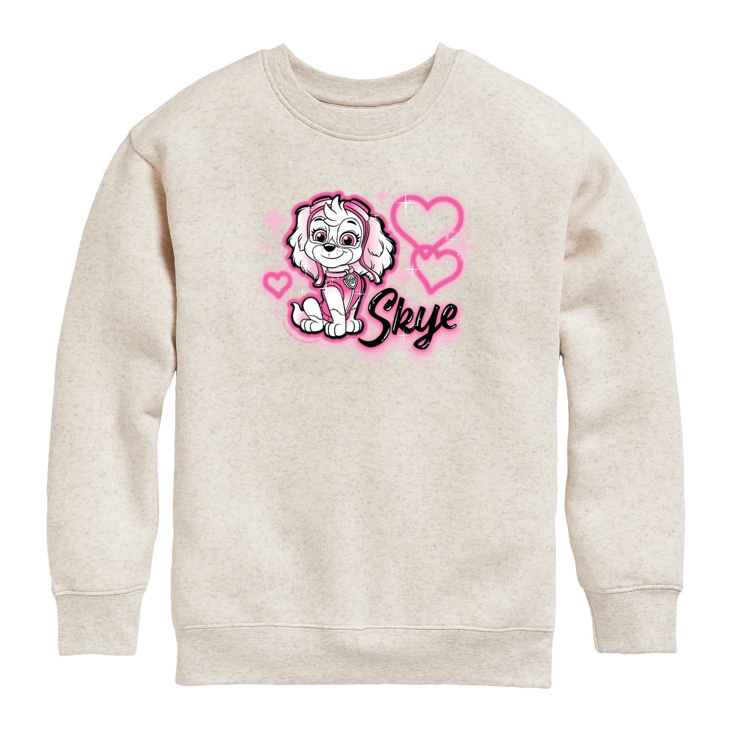 Paw Patrol - Skye Graffiti - Toddler Boys Fleece Crew Sweatshirt ...