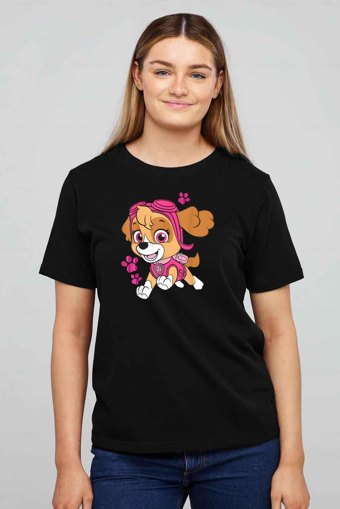 Paw Patrol Skye Helicopter Pilot Cartoon Character T-shirt unisex up to ...