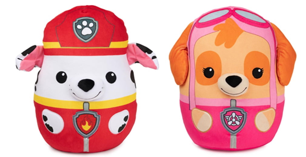 Paw Patrol Squish Plush Bundle of 2, 12 inch Skye And Marshall ...
