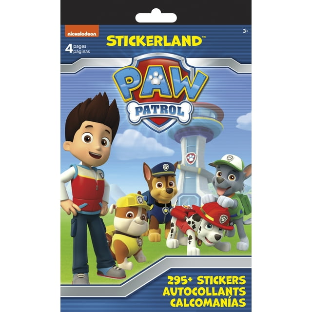Paw Patrol Stickerland Pad - 4 pages - Walmart.com