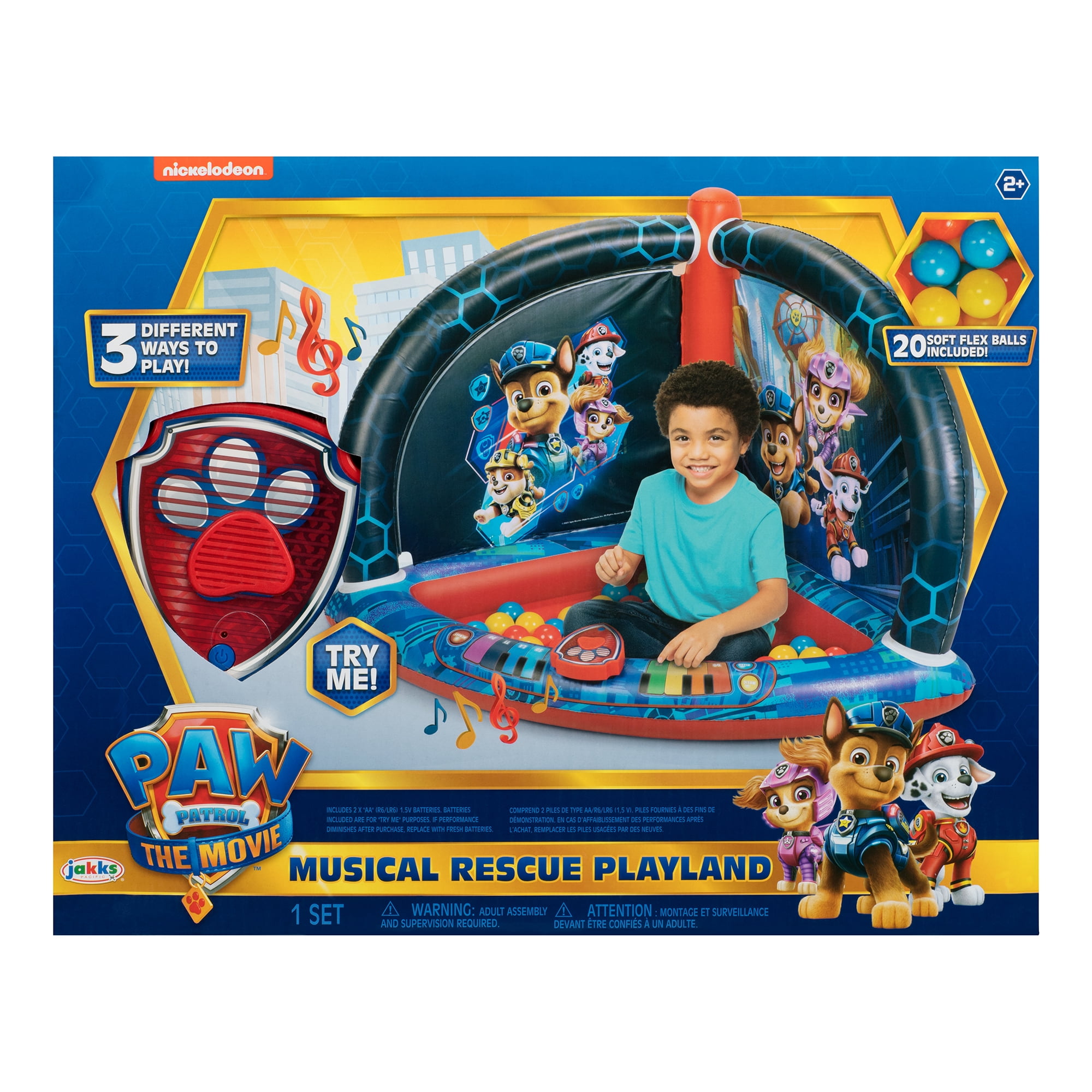 Paw Patrol Super Sound Playland Ball Pit Age Group 2+ multicolor ...