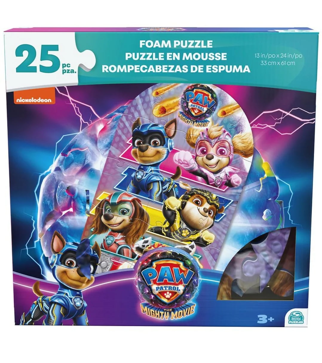 Paw Patrol The Mighty Movie Chase, Skye, Liberty, Marshall & Rubble 25 ...