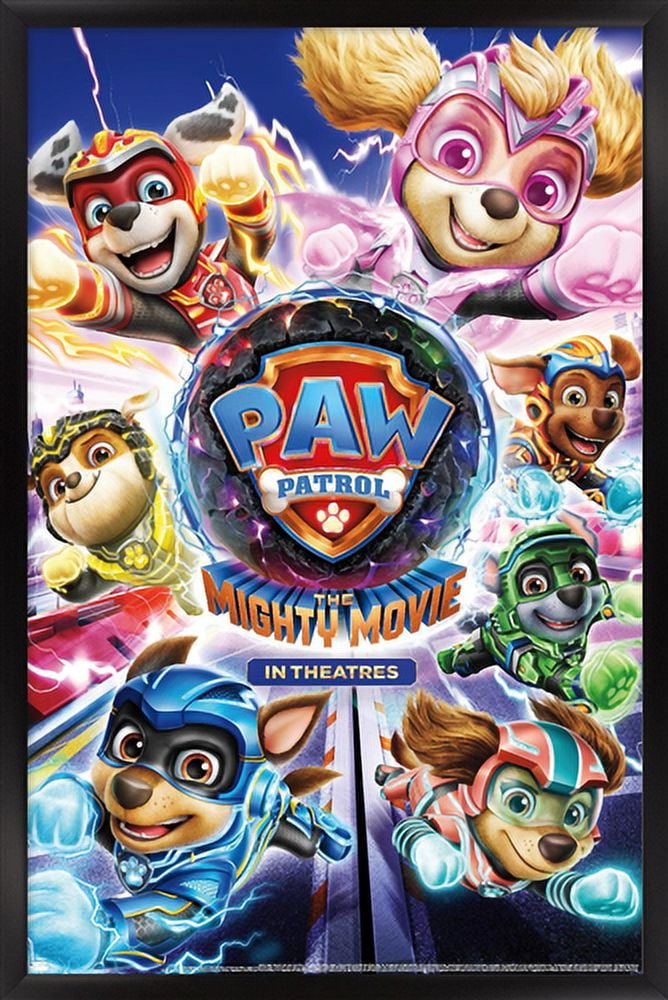 Paw Patrol: The Mighty Movie - One Sheet Wall Poster, 22.375" x 34 ...