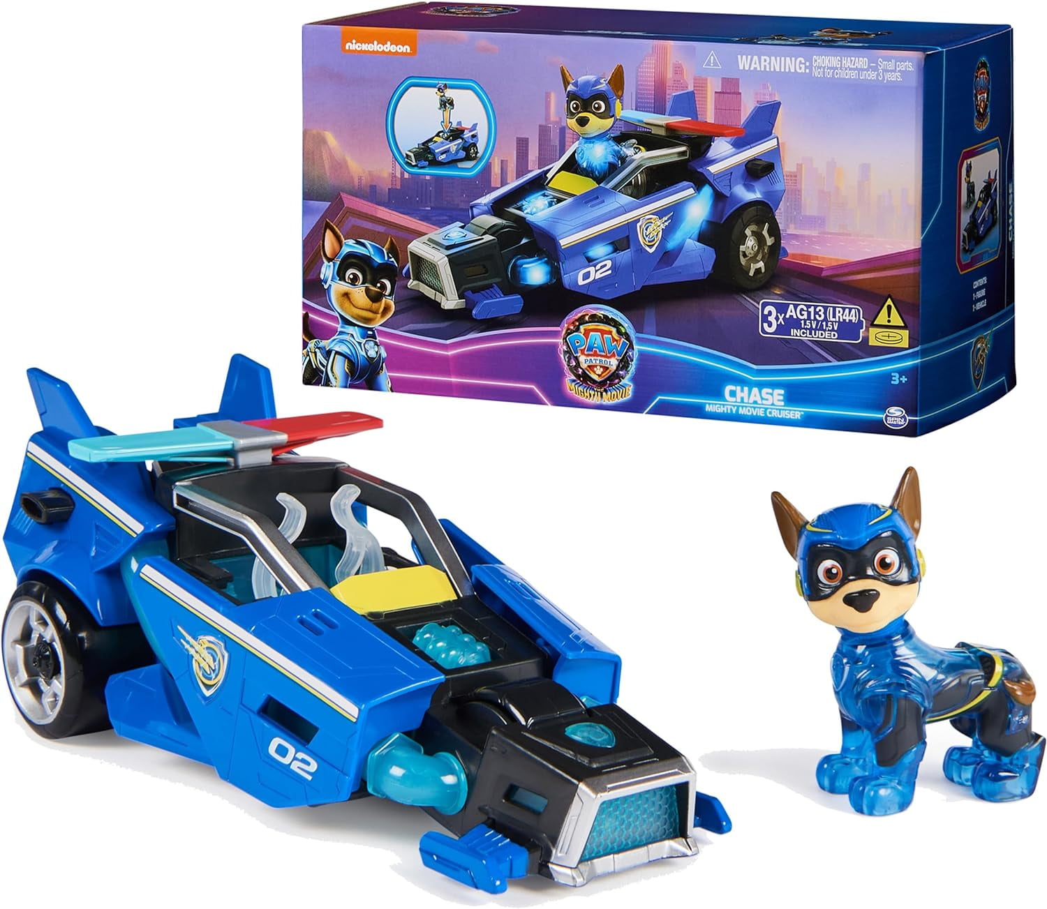 Paw Patrol The Mighty Movie Toy Car Play Vehicles - Walmart.com