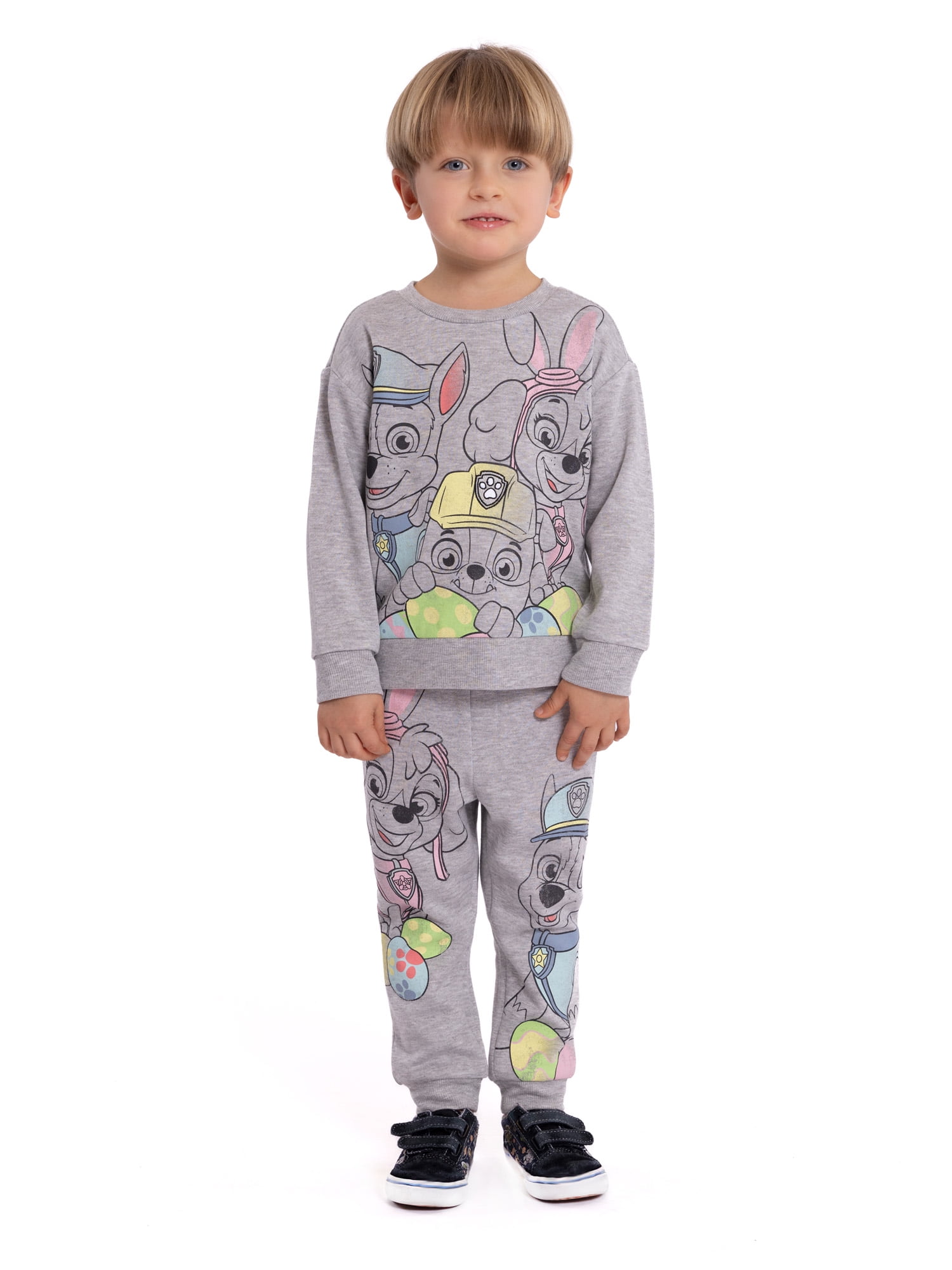 Paw Patrol Toddler Girls Easter Crewneck and Joggers Set, 2-Piece ...