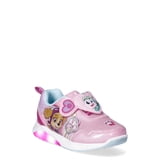 Paw Patrol Toddler Girls Skye and Everest Light Up Sneakers with On/Off ...