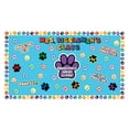 Paw Print Bulletin Board Set - Educational - 20 Pieces - Walmart.com