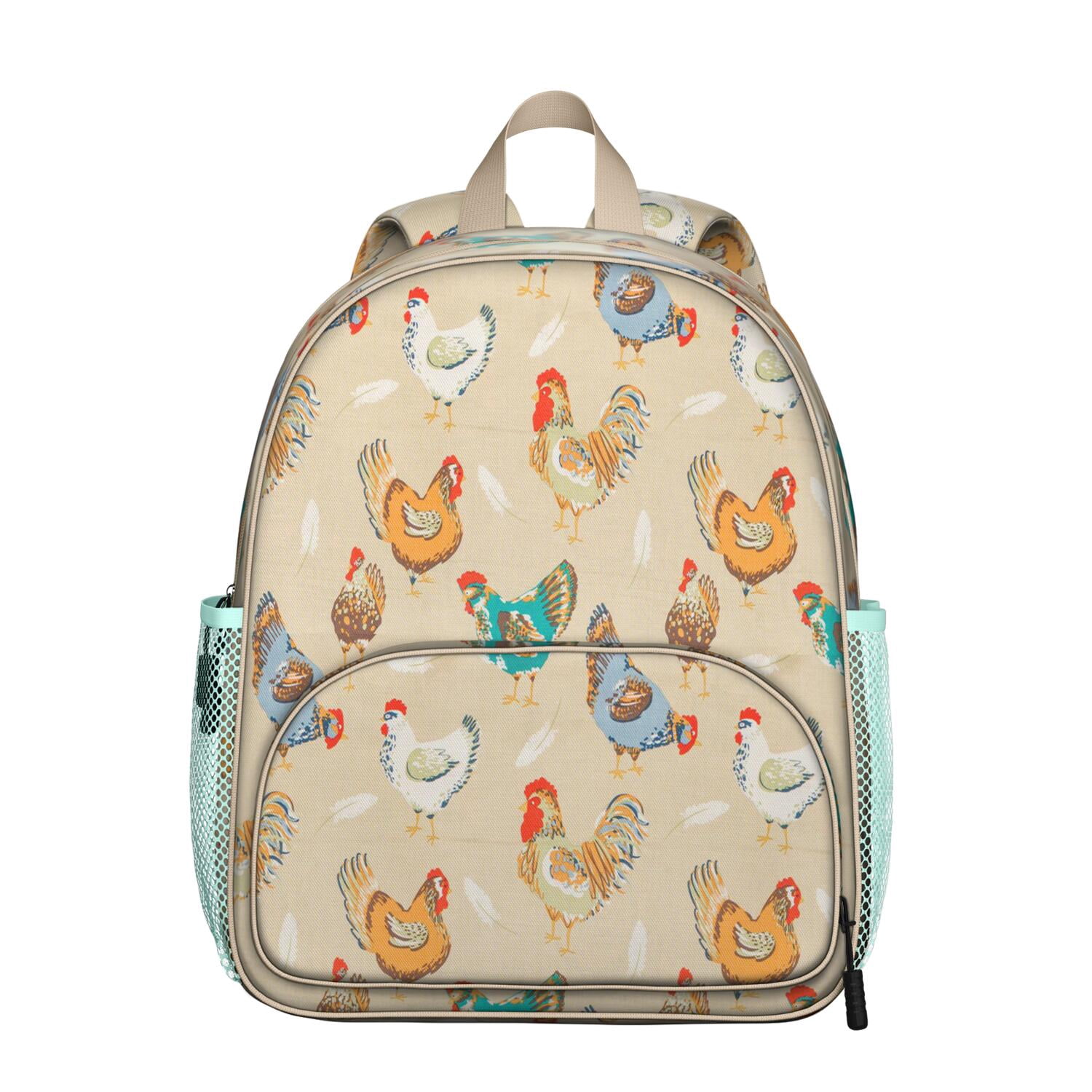 Paw Print Cat Backpack - Ergonomic & Organized Storage for Students ...
