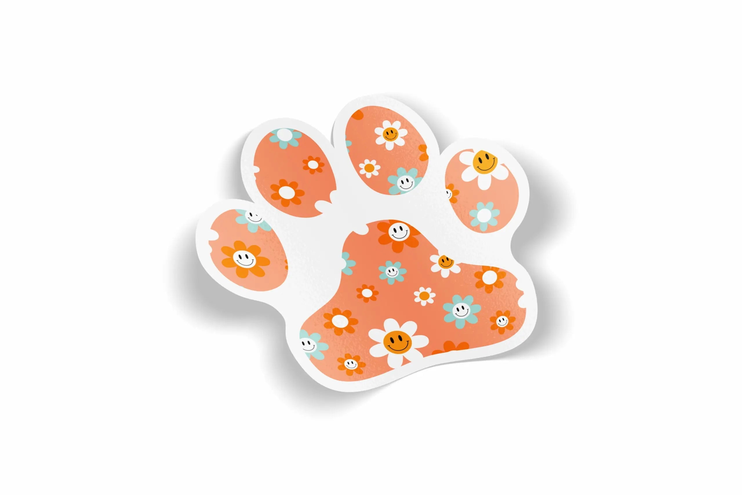 Paw Print Design 17 Waterproof Sticker - Walmart.com