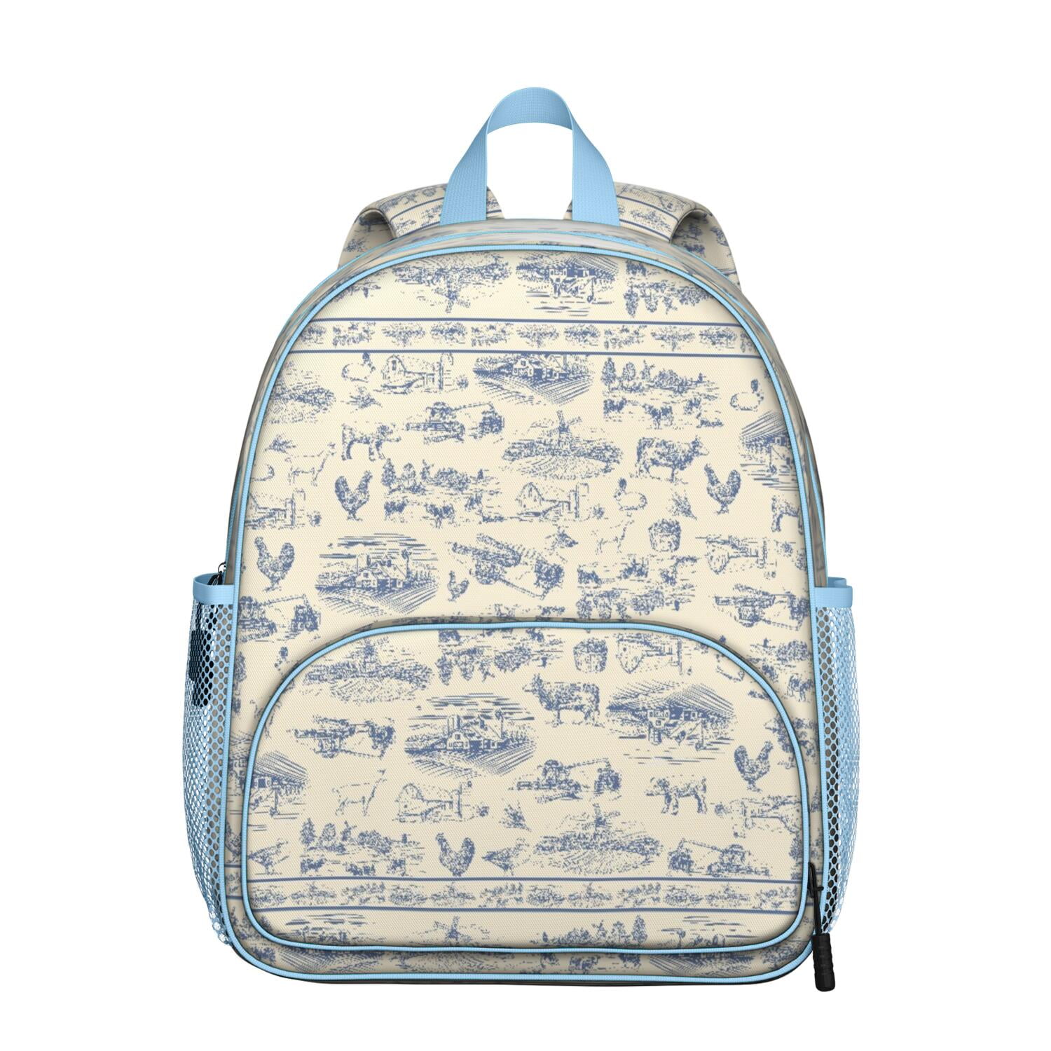 Paw Print Design Backpack - Waterproof & Comfortable for School ...
