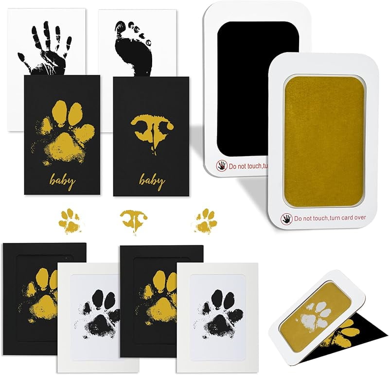 Paw Print Ink Pad for Dog Paw Prints, Dog Paw Print Kit, Pet Paw ...