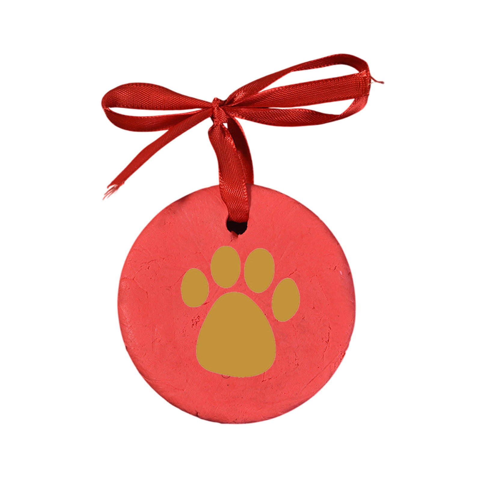 Paw Print Ornament Kit,Clay Pet Paw Impression Moulding Kit, Clay Pet ...