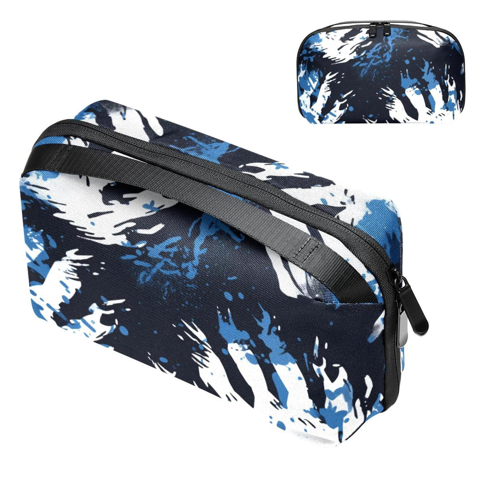 Paw Print Oxford Cloth Waterproof Digital Storage Box Organizer for ...