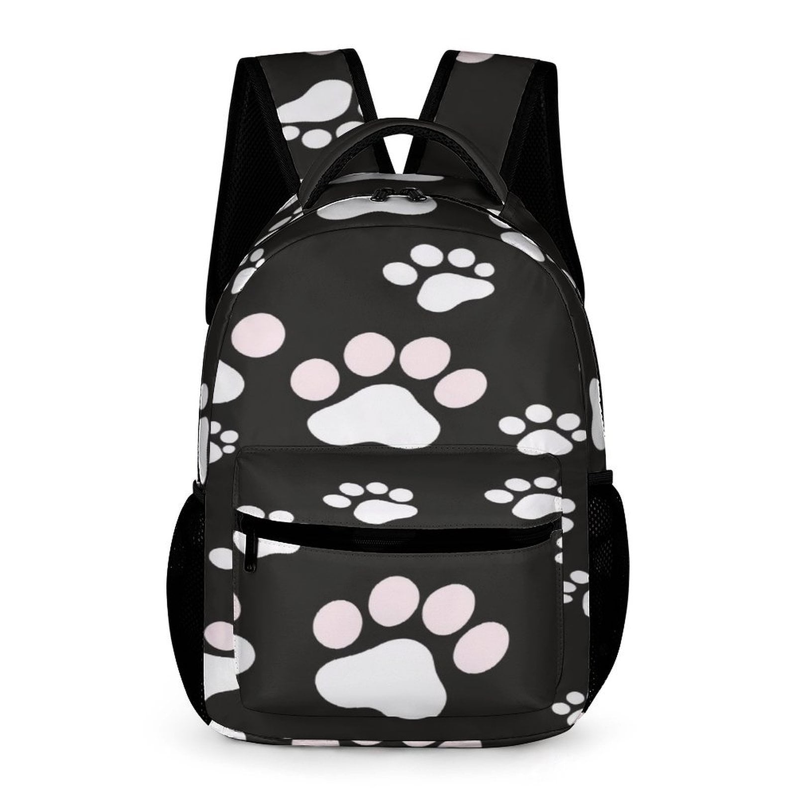 Paw Print Pattern Design Student Bookbag Notebook Backpacks 3D Print ...