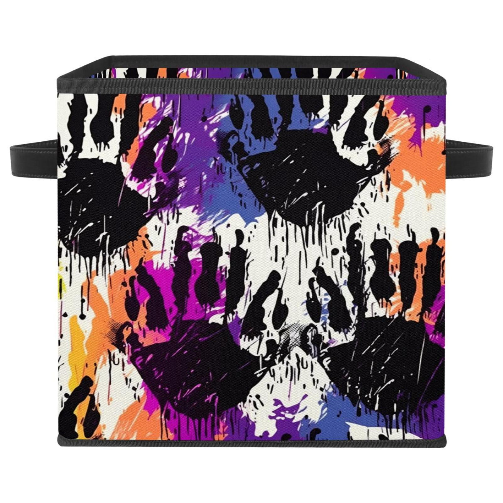 Paw Print Pattern I Storage Bins, Extra Large Closet Storage Cube for ...