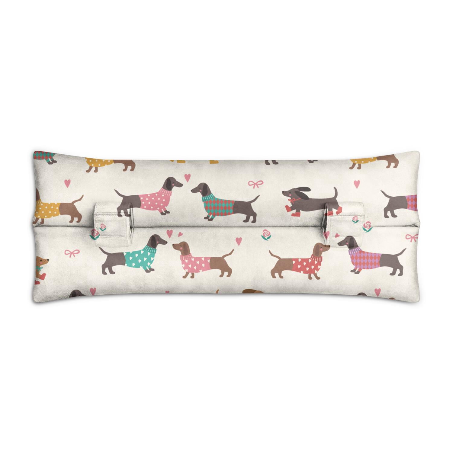 Paw Print Post Surgery Seatbelt Cushion - Soft Mastectomy Pillow for ...