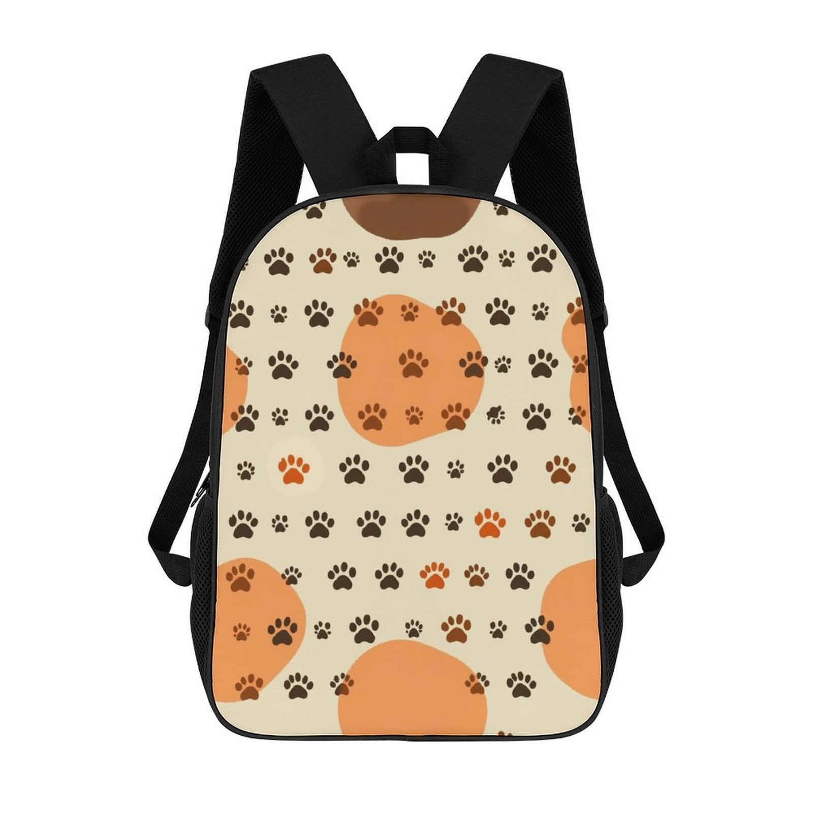 Paw Print Seamless Pattern, Animal Paw Print Retro Style Wallpaper for ...