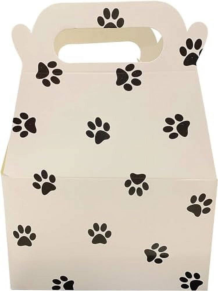Paw Print Treat Boxes Cardboard Goody Box 1 Dozen - Walmart.com