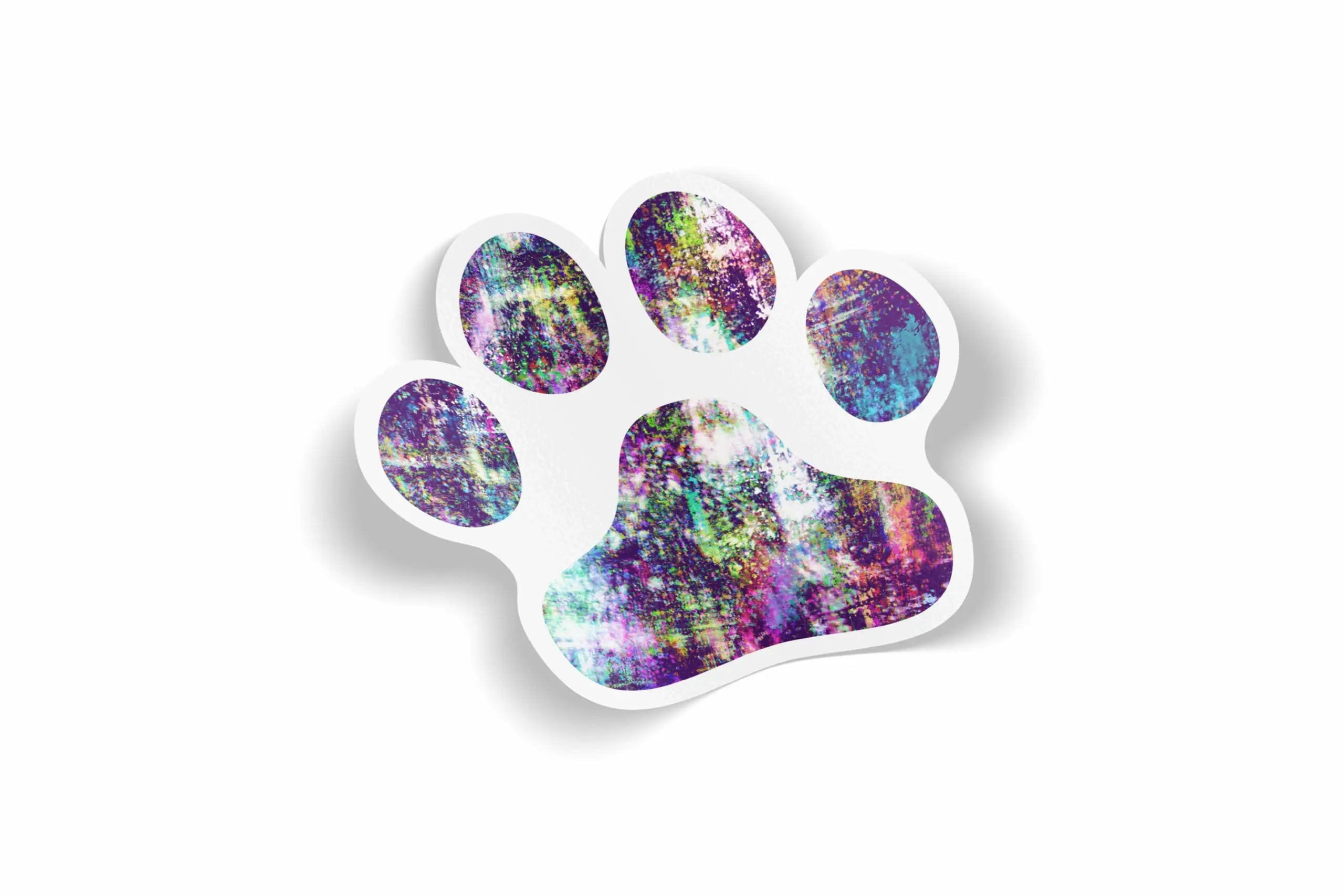 Paw Print Design 21 Waterproof Sticker - Walmart.com