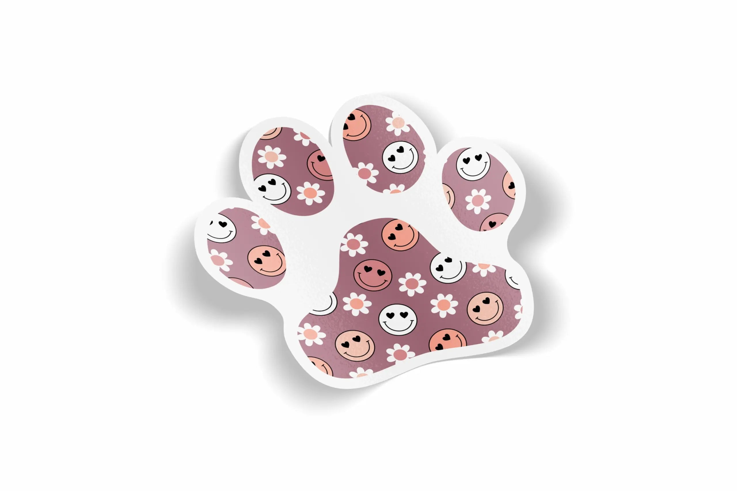 Paw Print Design 14 Waterproof Sticker - Walmart.com