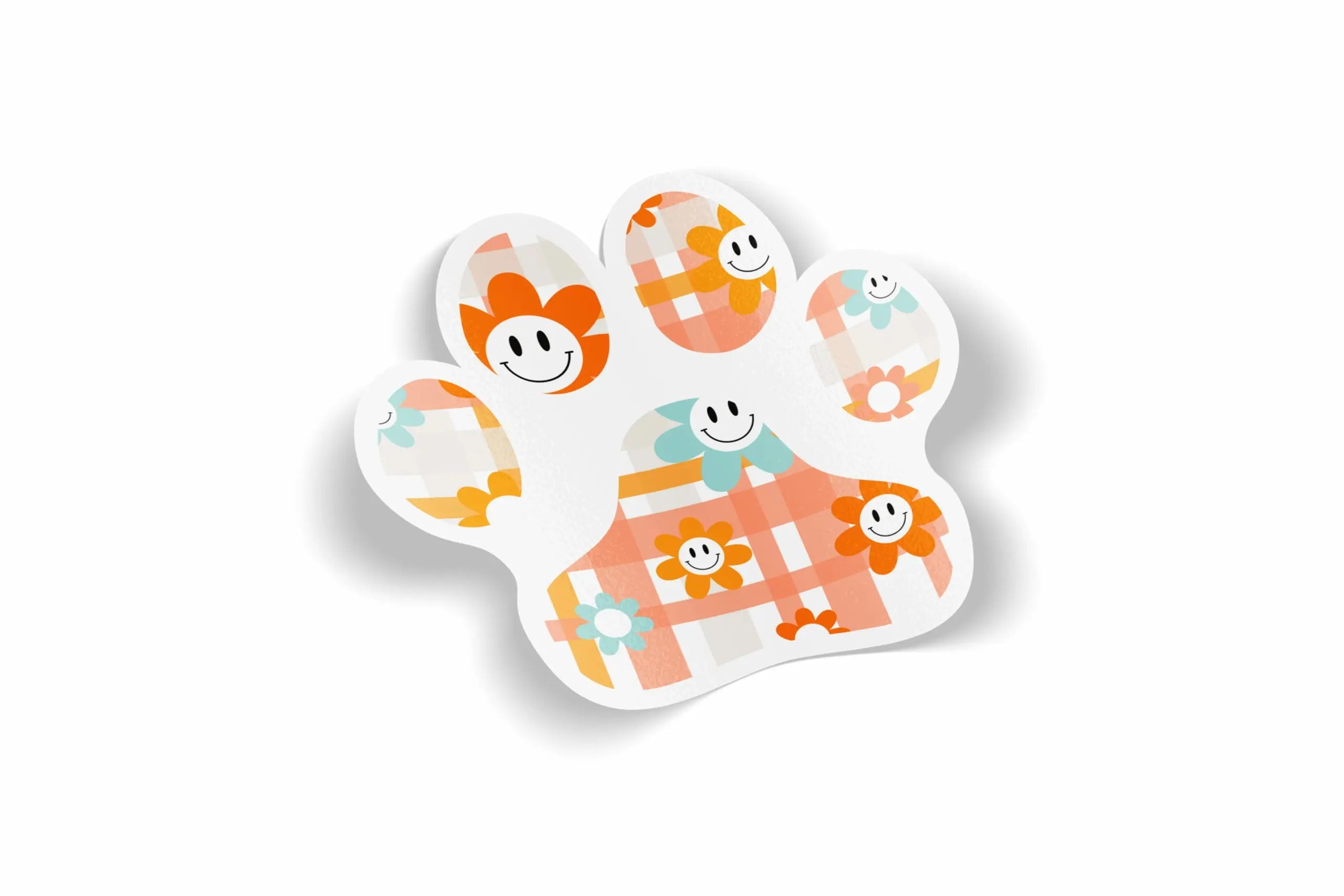 Paw Print Design 15 Waterproof Sticker - Walmart.com