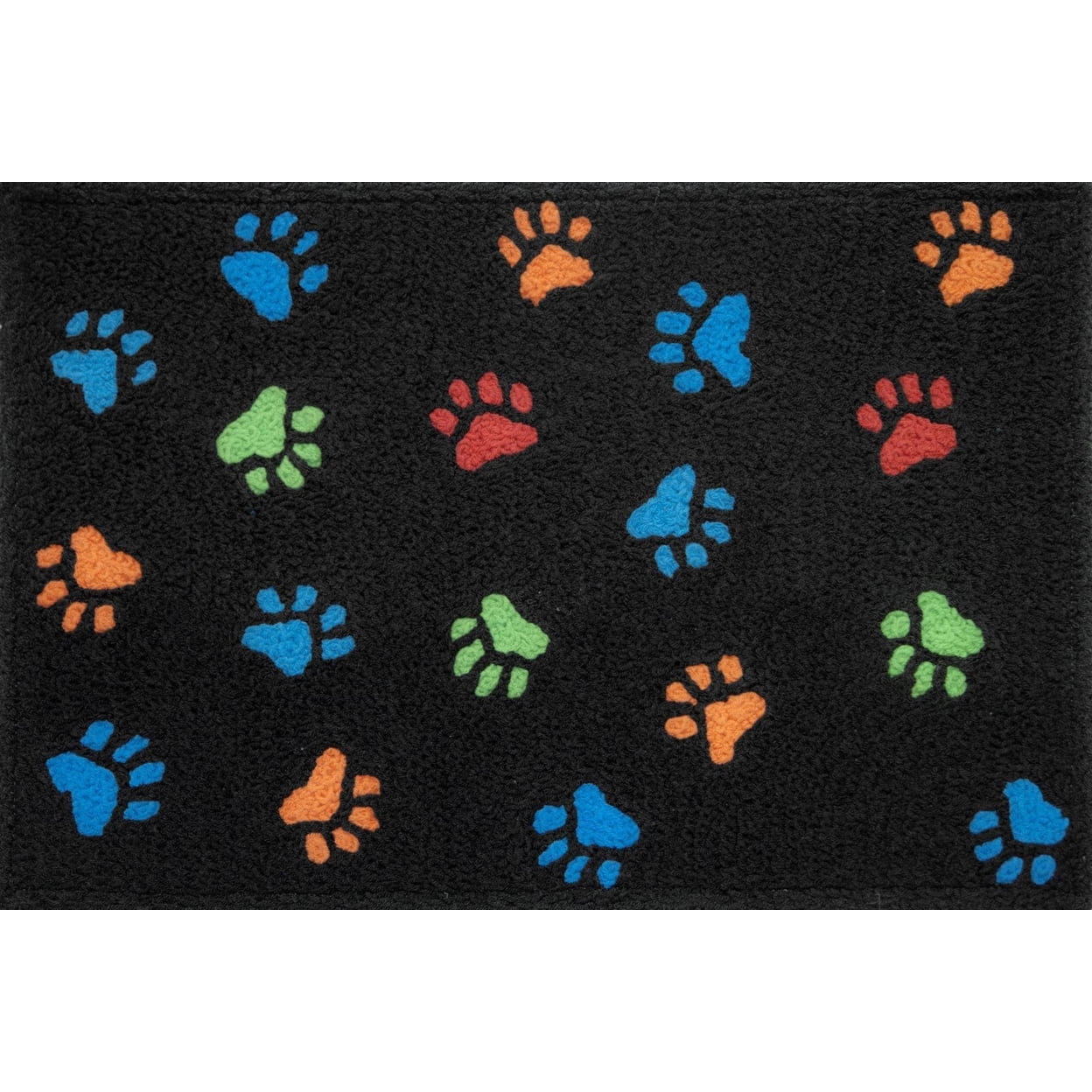 Paw Prints Jellybean Accent Washable Rug 20" x 30" JB-RR015 - Walmart.com