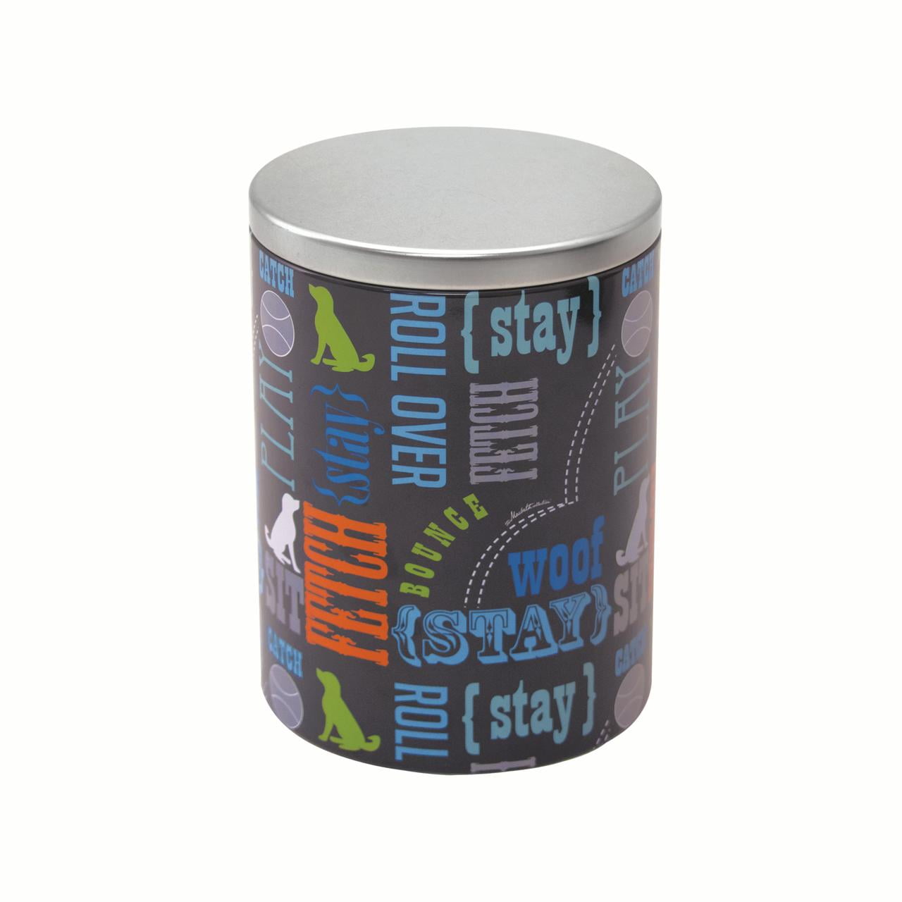 Paw Prints Tin Treat Jar, Wordplay - Walmart.com