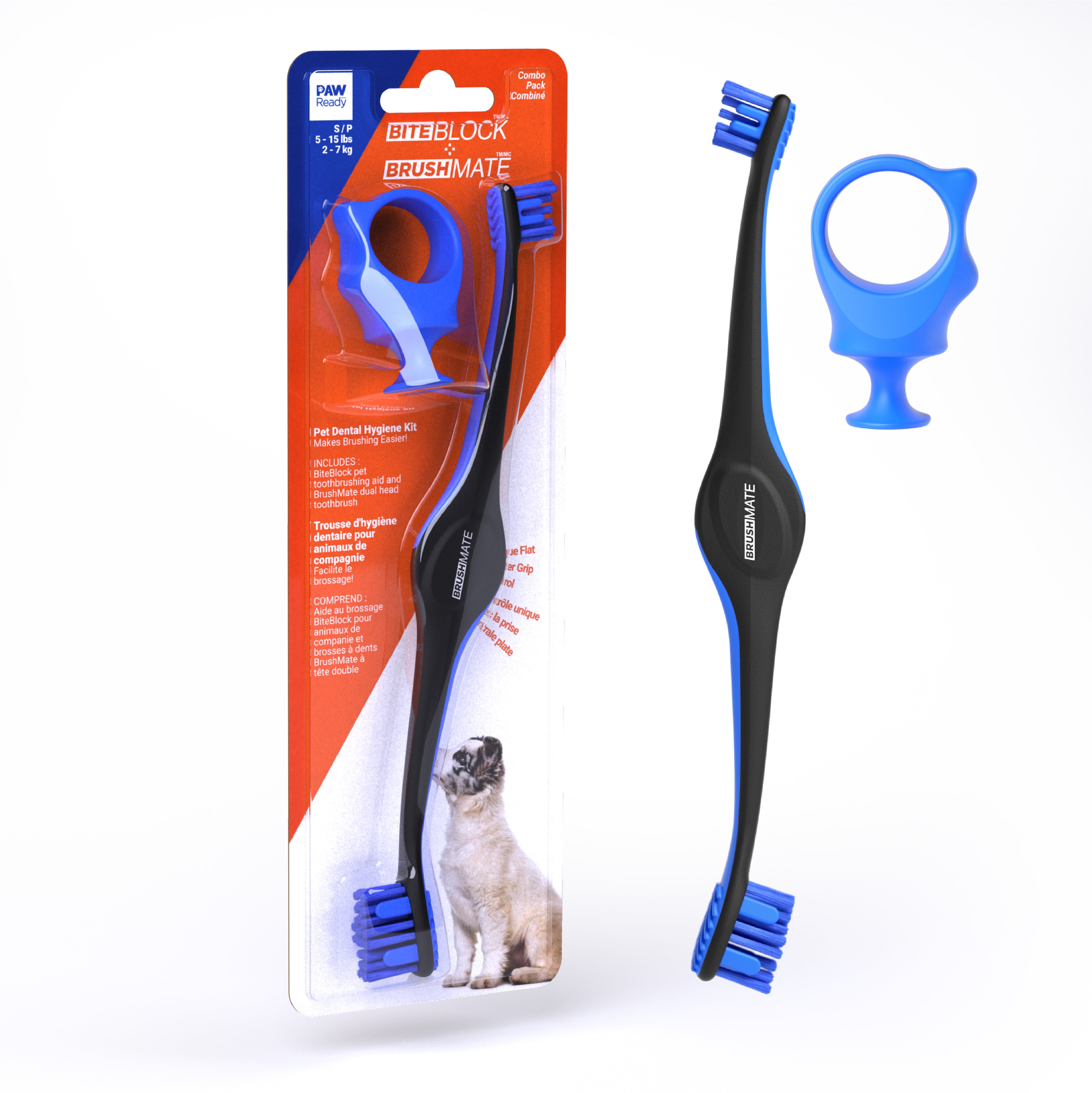 Paw Ready Dental Hygiene Kit Small Blue for Puppies, Dogs and Cats ...