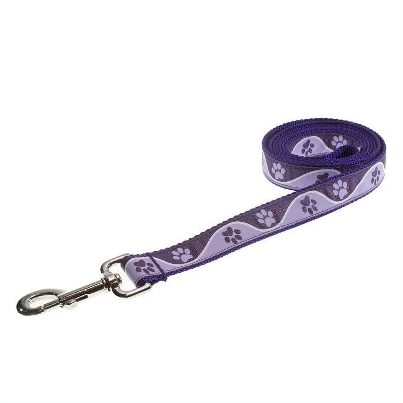 Paw Waves Purple Dog Leash - Small - Walmart.com