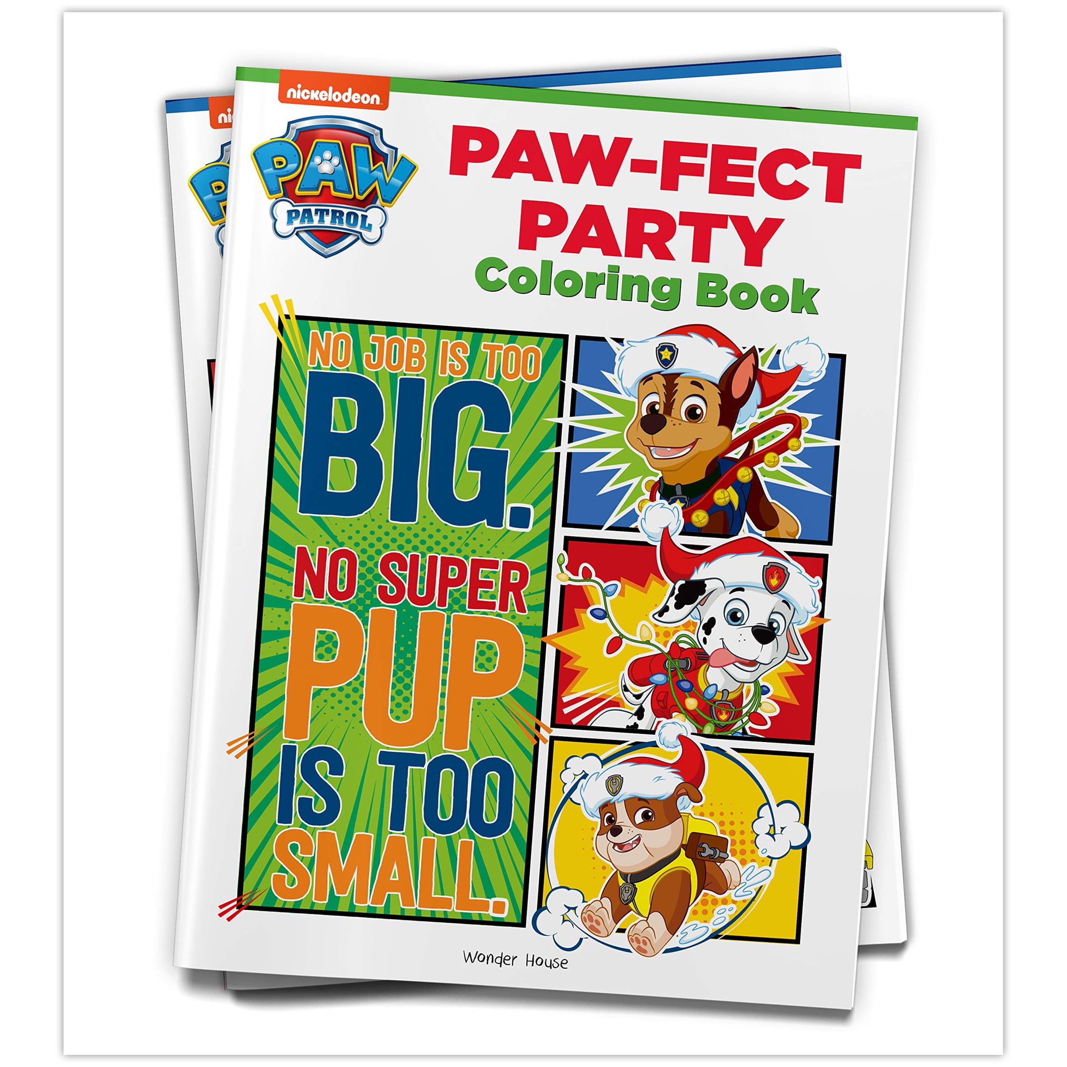 Paw-fect Party: Paw Patrol Coloring Book For Kids by Wonder House Books ...