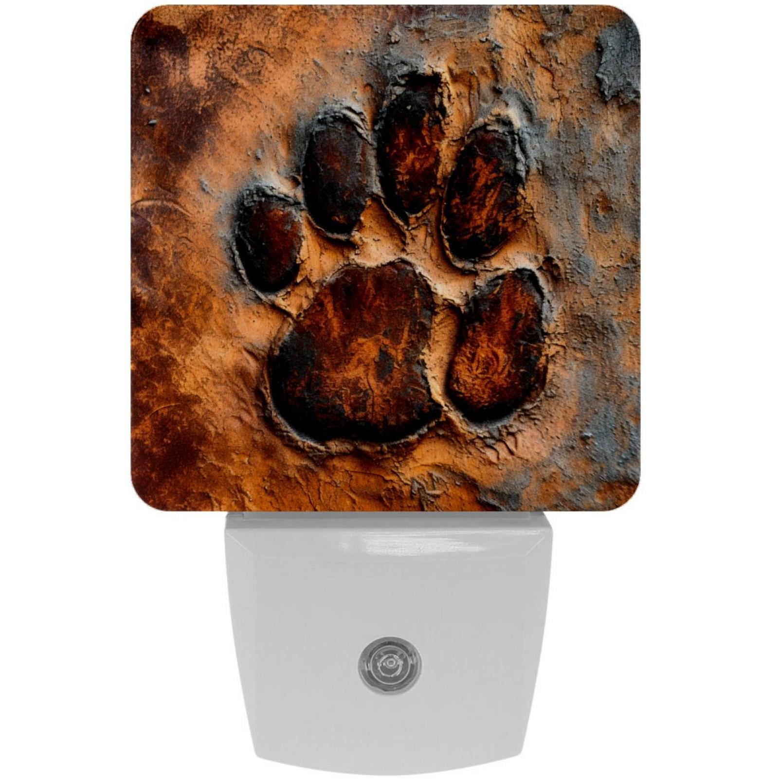 Paw prints LED Square Night Lights for a Bright and Stylish Ambiance ...