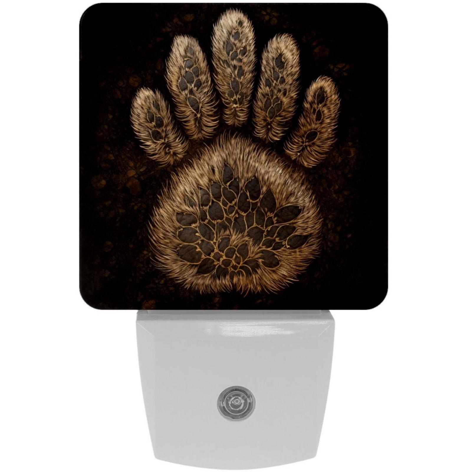Paw prints LED Square Night Lights - Energy Efficient & Elegant ...