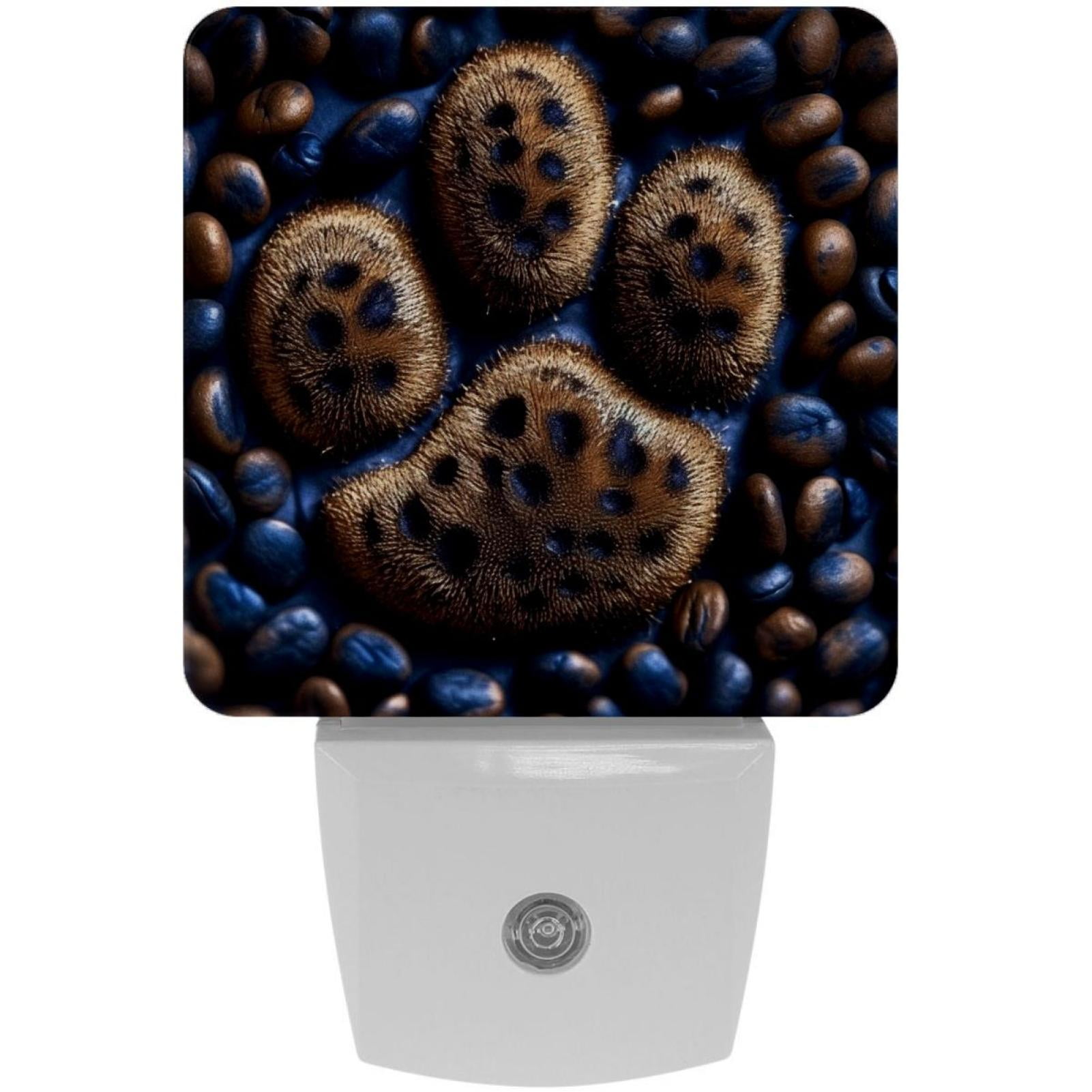 Paw prints LED Square Night Lights - Energy Efficient and Sleek Design ...