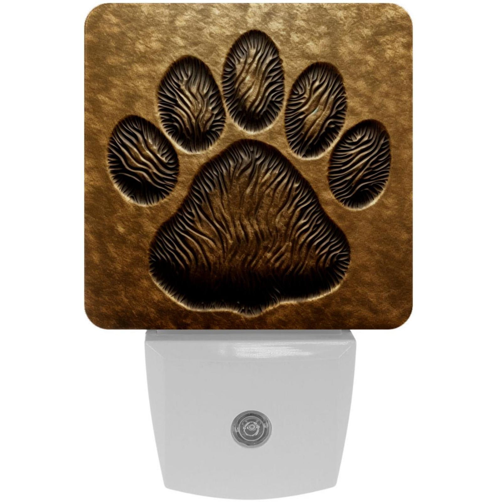 Paw prints LED Square Night Lights - Energy Efficient and Stylish ...