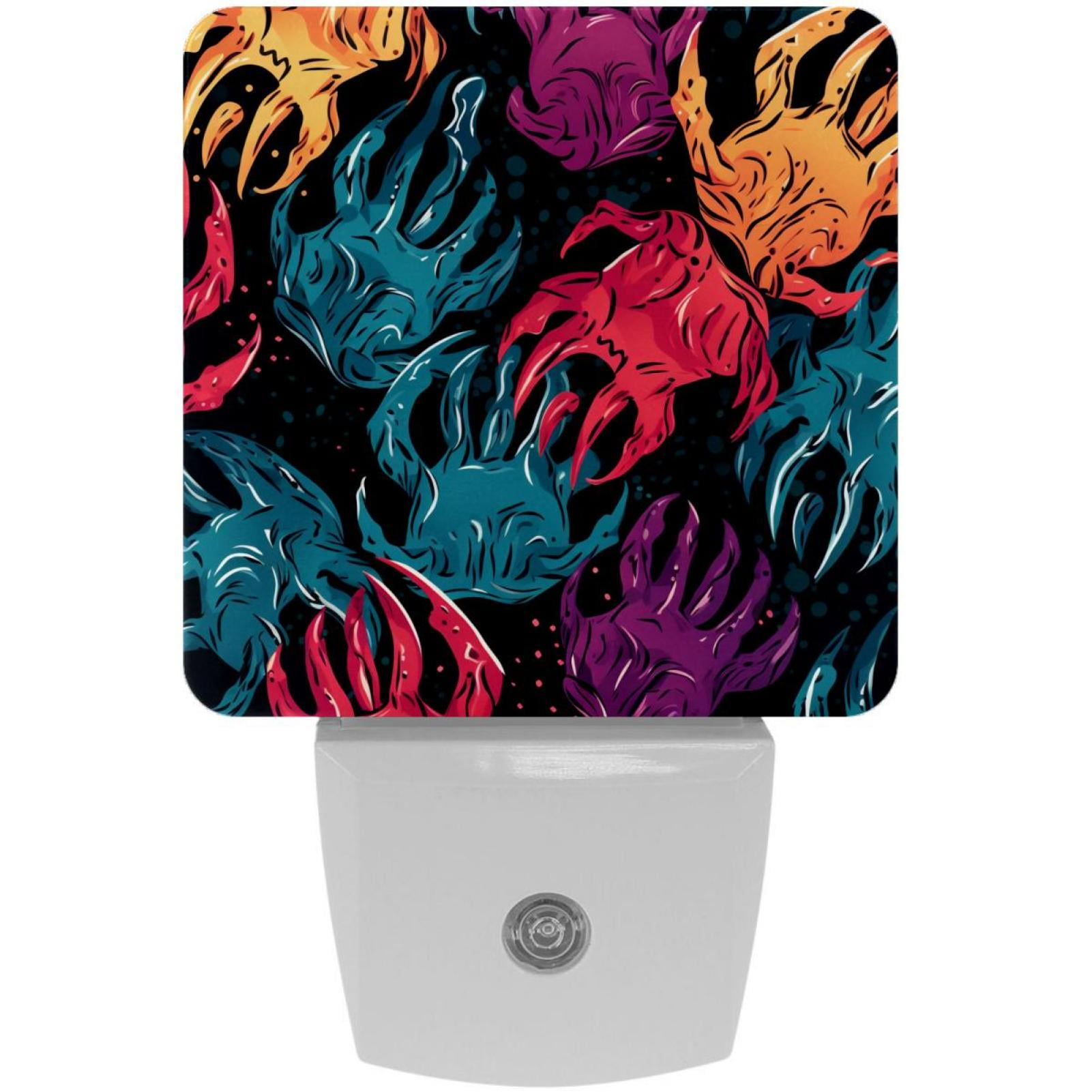 Paw prints LED Square Night Lights: Energy-Efficient and Stylish ...