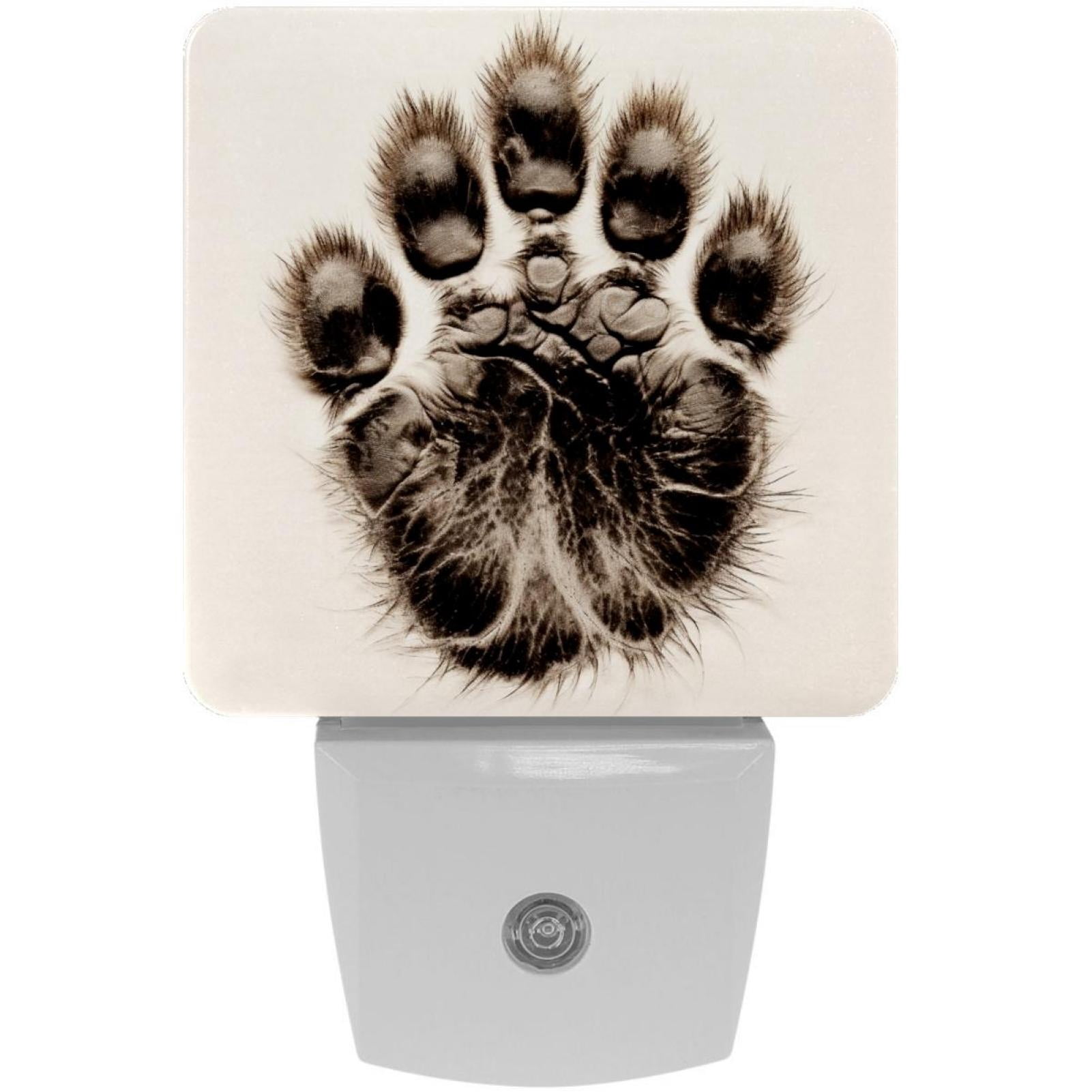 Paw prints LED Square Night Lights - Illuminating Your Space with Style ...