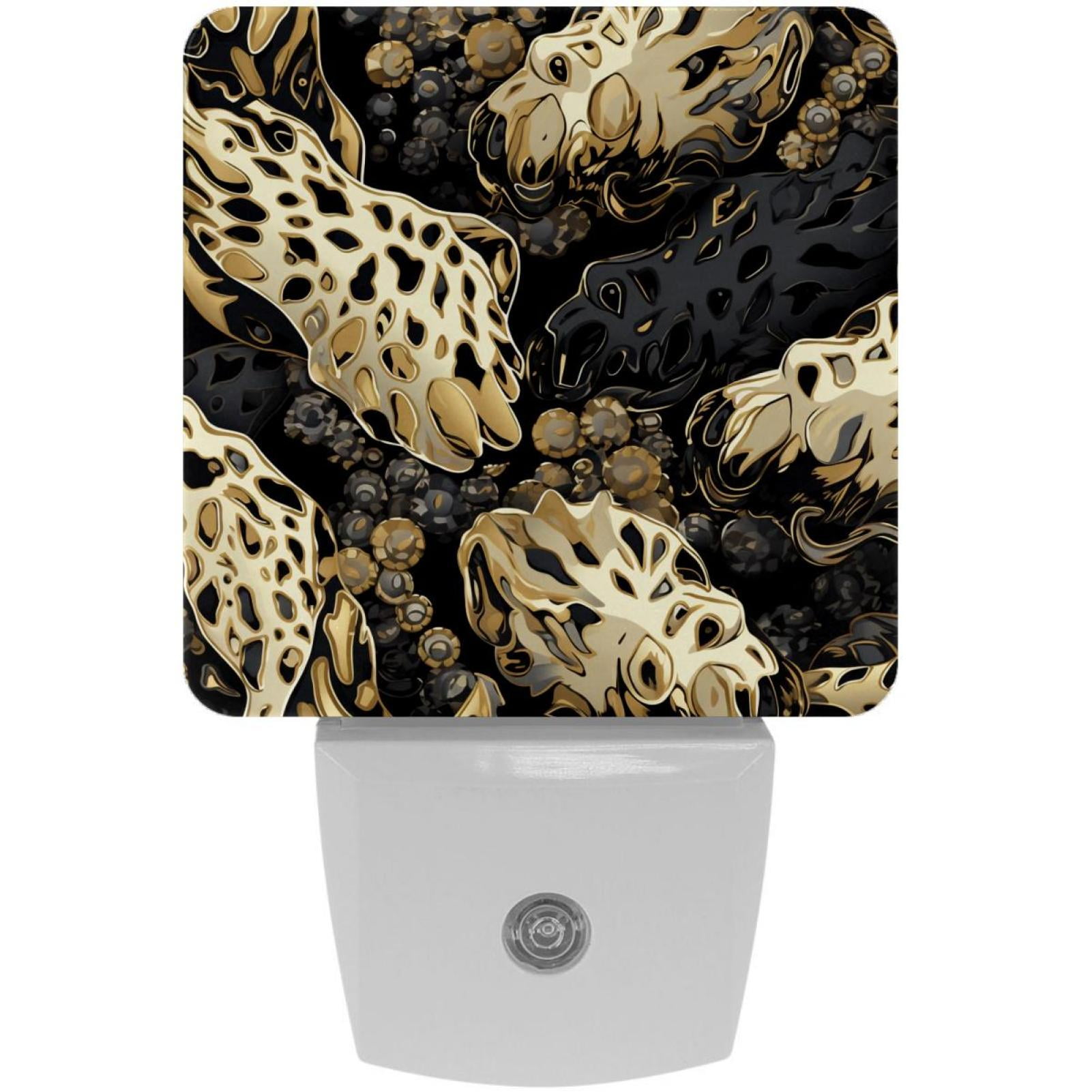 Paw prints LED Square Night Lights - Modern Design, Soft Glow, Energy ...