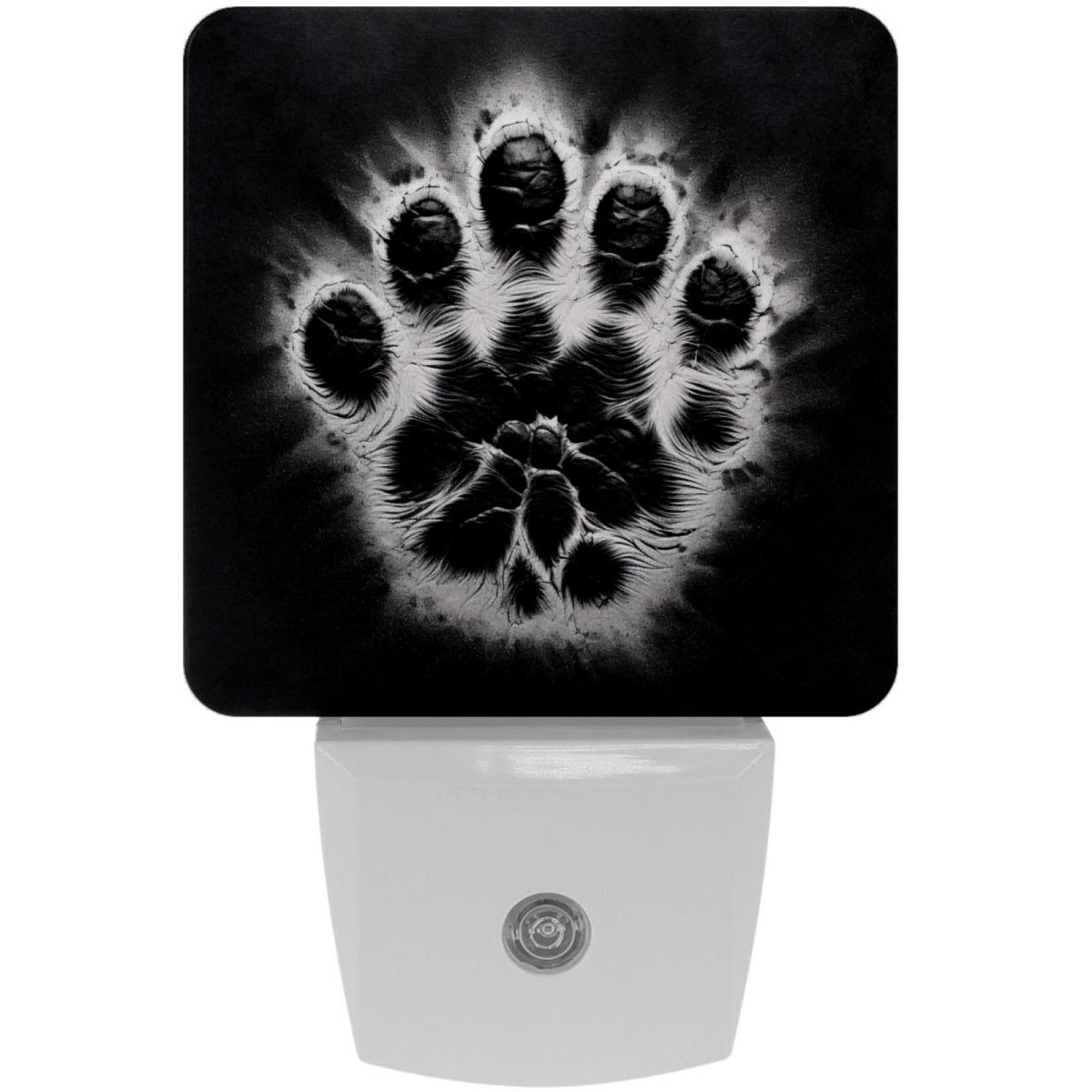 Paw prints LED Square Night Lights - Modern and Energy Efficient Room ...