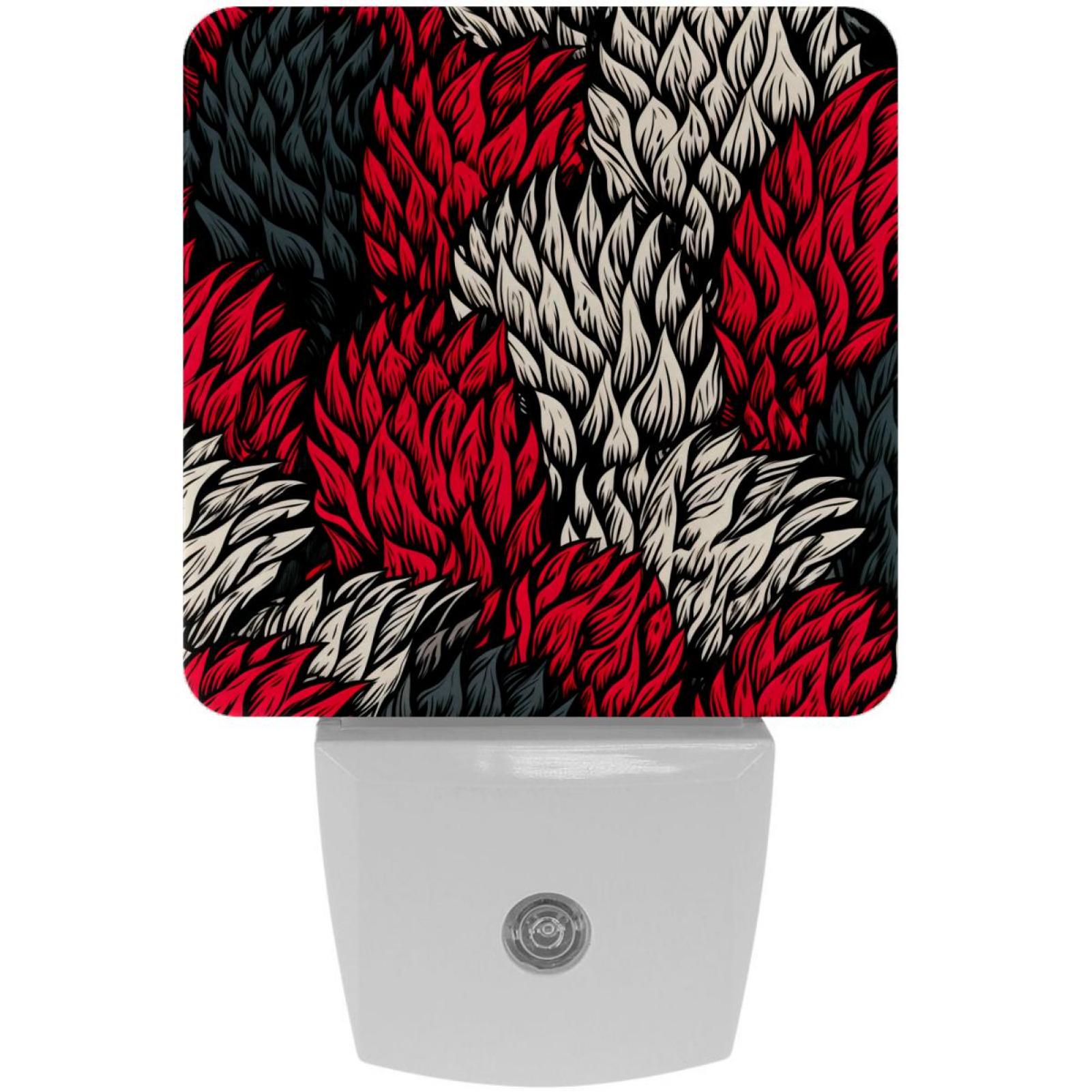 Paw prints LED Square Night Lights - Stylish and Energy-Efficient ...