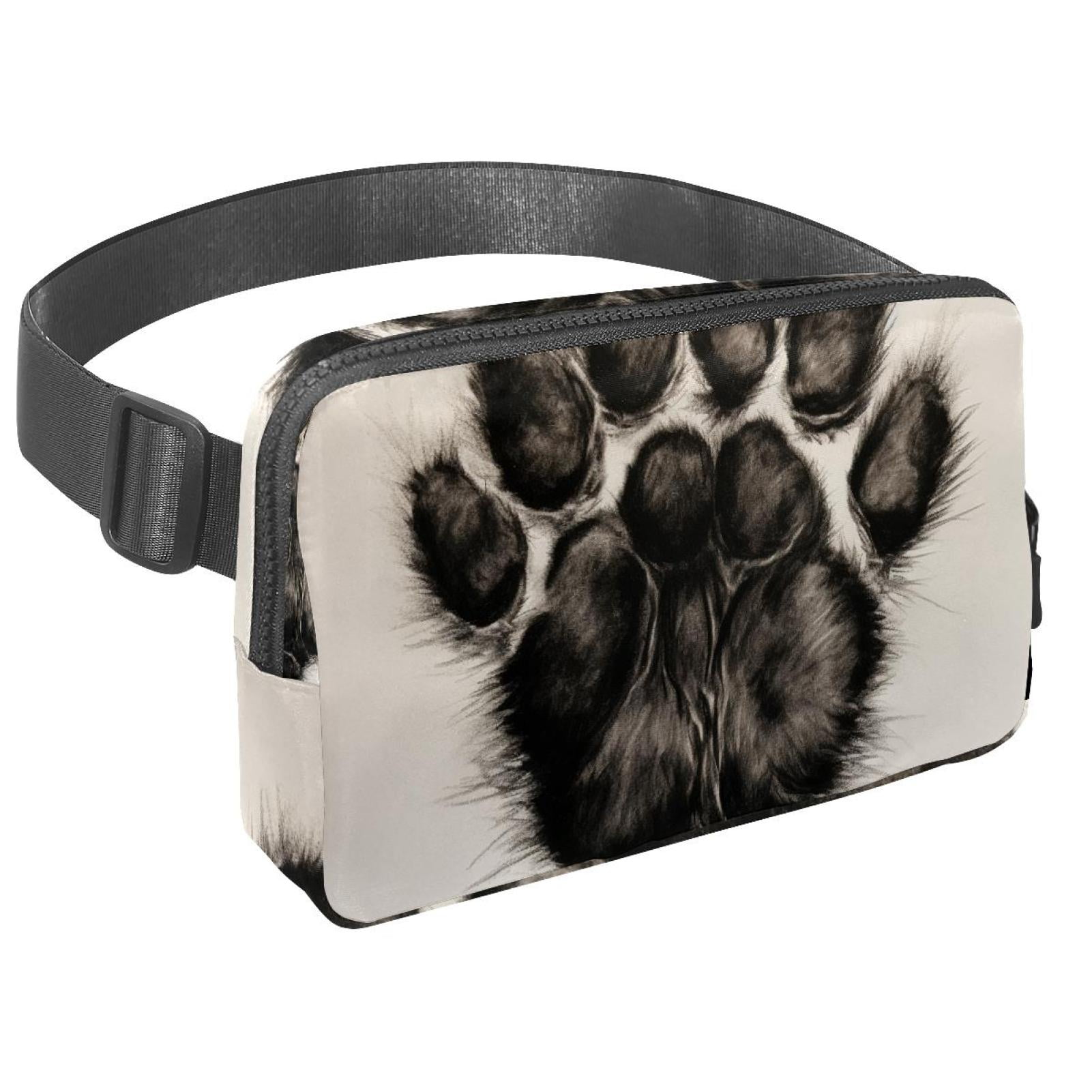 Paw prints Lightweight Running Belt Waist Bag with Extension Strap and ...