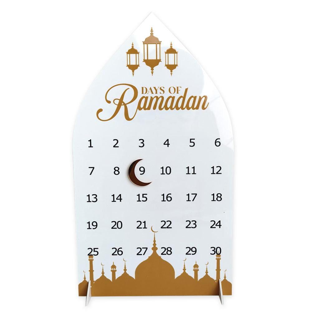 PawCasa 2025 Ramadan Advent Countdown CalendarAcrylic Ramadan DIY ...