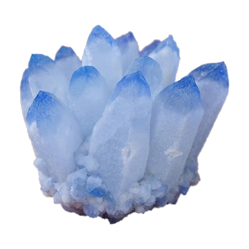 PawCasa Large Natural White Clear Quartz Cluster Crystal Mineral ...