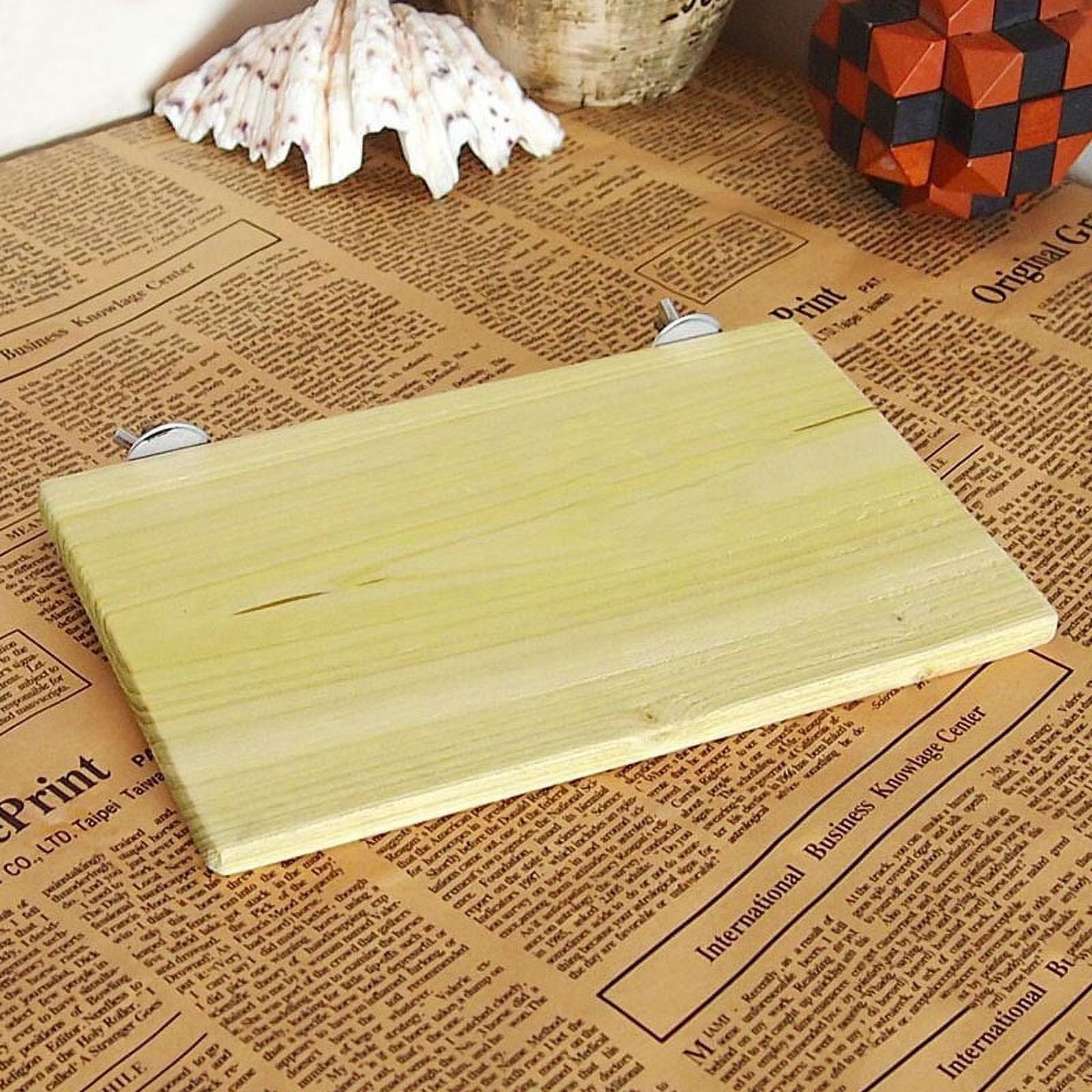 Clerance! PawCasa Parrots Pets Bird Wooden Hanging Stand Perch Platform ...